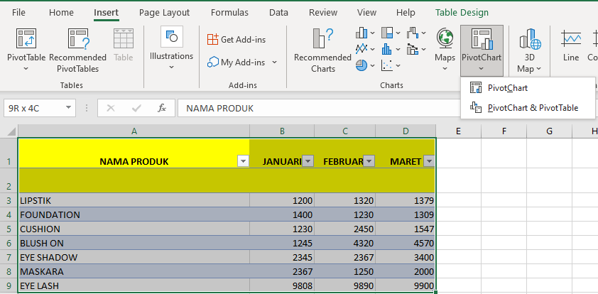 Cara Mudah Membuat Tabel di Excel untuk Pemula – Cakap